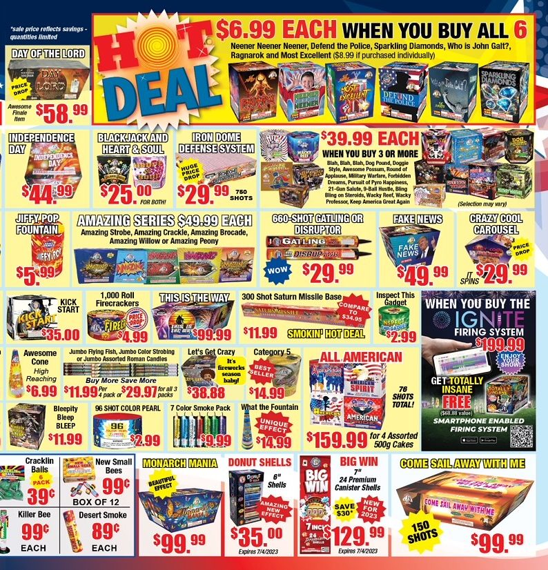 COUPONS - Kracklin' Kirk's Fireworks Fireworks
