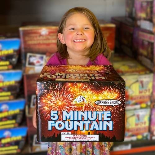 5 MINIUTE FOUNTAIN – Nebraska's Premier Fireworks Retailer | Kracklin ...