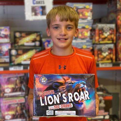 LION’S ROAR – Nebraska's Premier Fireworks Retailer | Kracklin' Kirk's ...