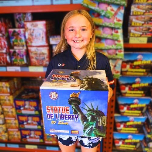 STATUE OF LIBERTY – Nebraska's Premier Fireworks Retailer | Kracklin ...