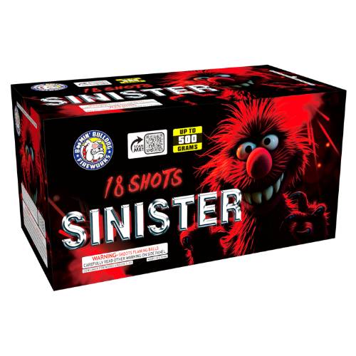 SINISTER – Nebraska's Premier Fireworks Retailer | Kracklin' Kirk's Fireworks